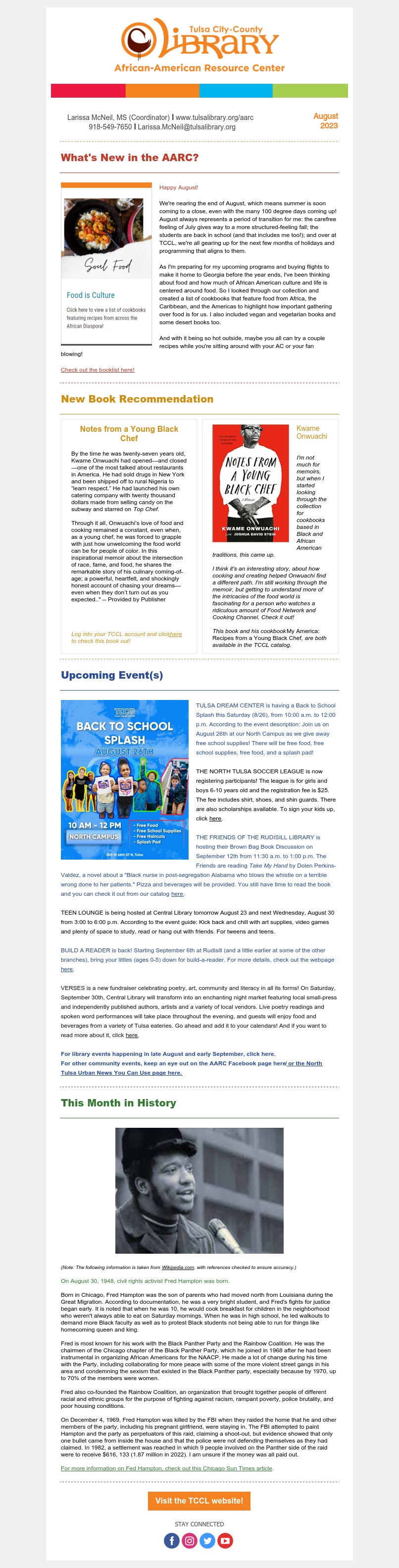 African-American Resource Center | Tulsa Library